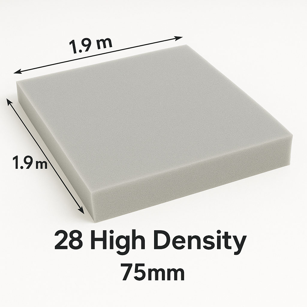 FOAM 3 INCH (75mm) 30 H/D 2.3x1.9 – Auto Leather and Foam