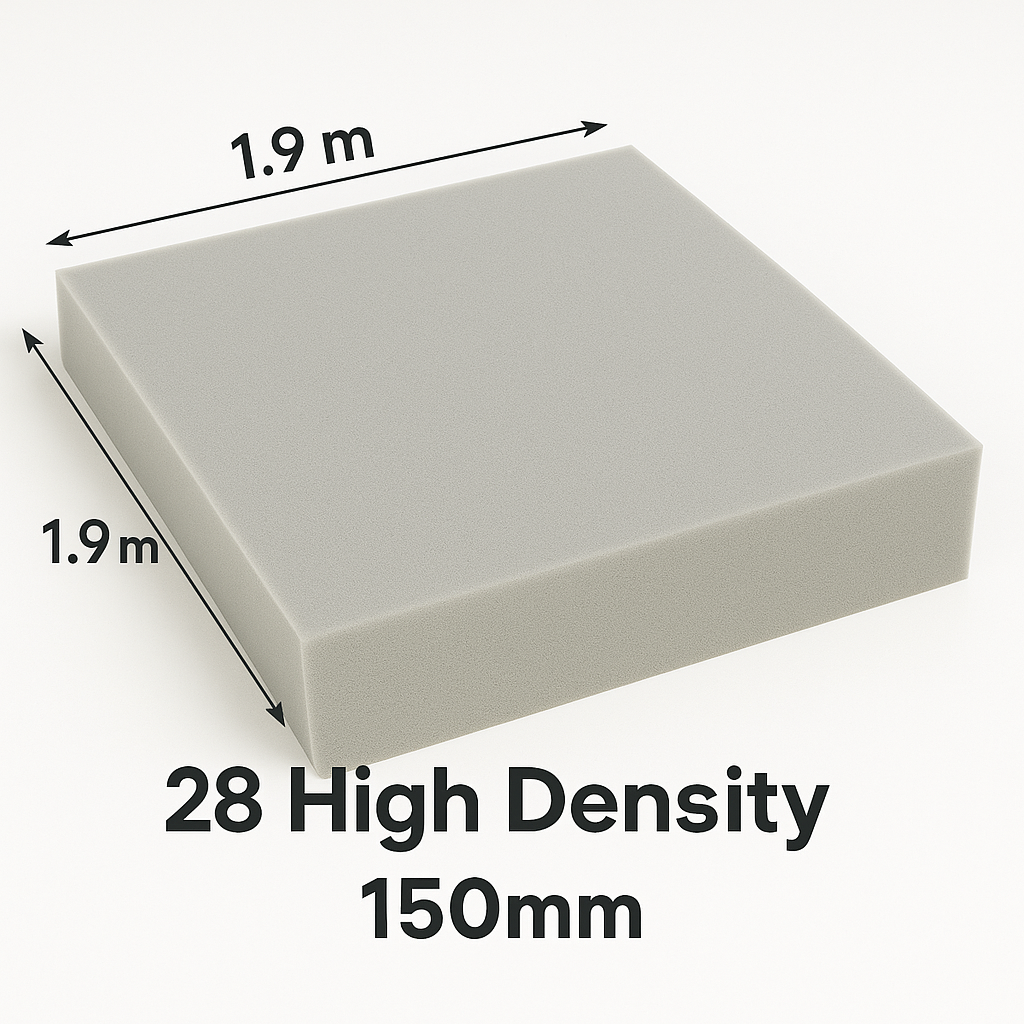 FOAM 6 INCH (150mm) 30 H/D 2.3x1.9 – Auto Leather and Foam